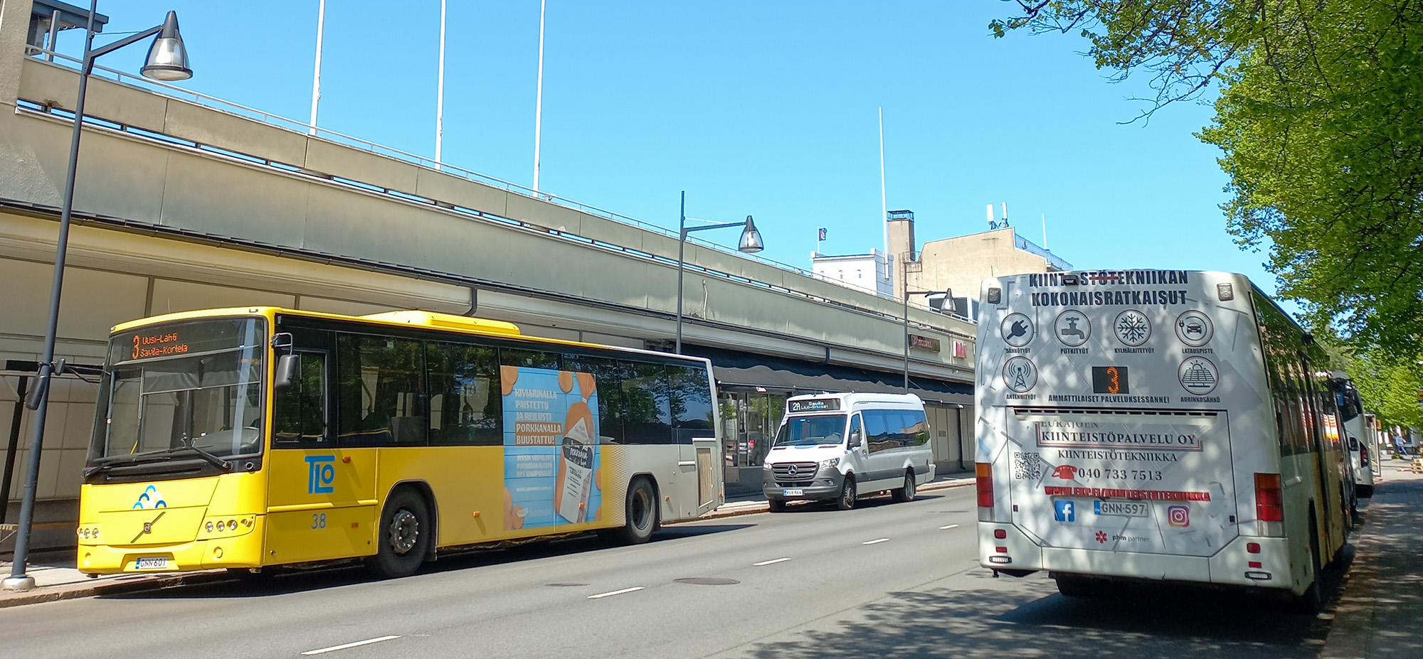 Paikallisliikenteen busseja ei ole tarkoitettu nuorison ...