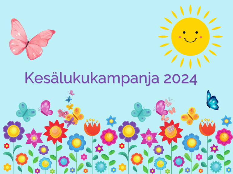 Kesälukukampanja kirjastoissa - Rauman kaupunki