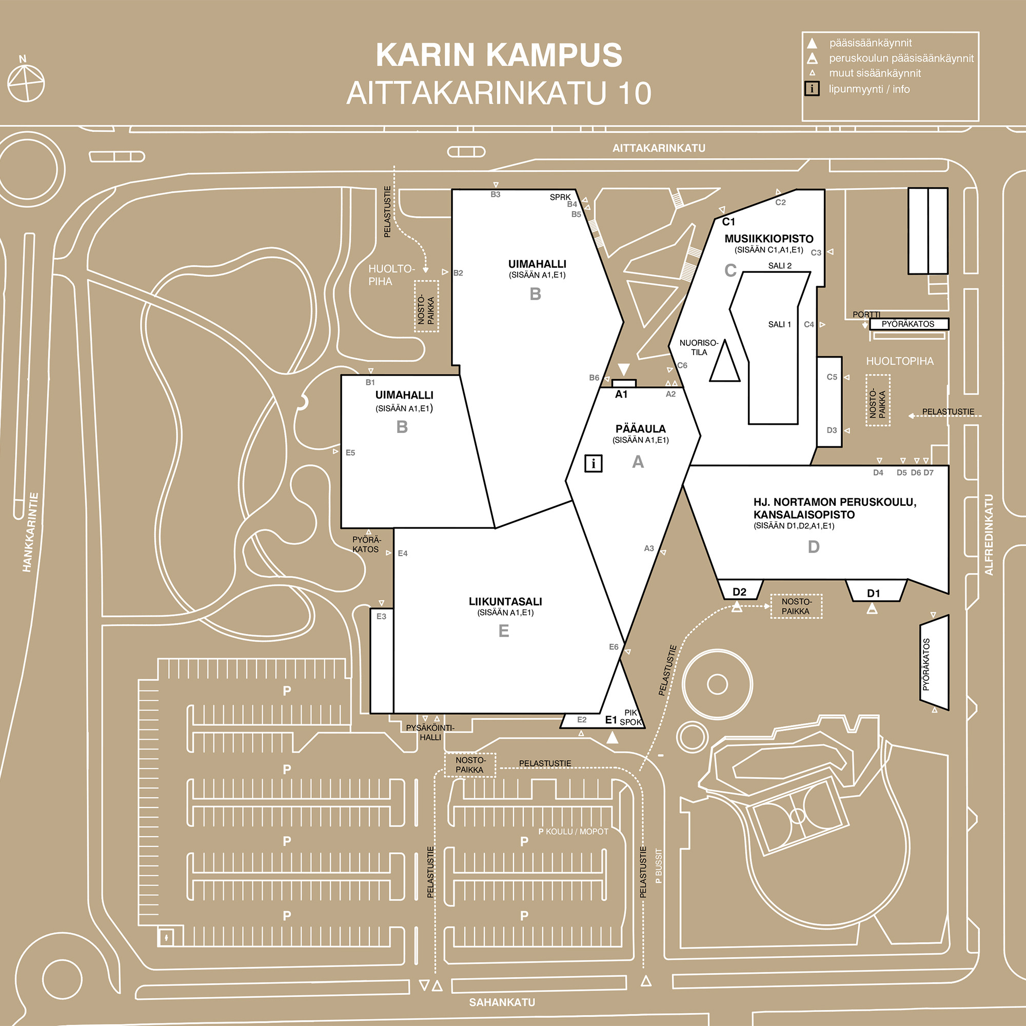 Karin kampus - Rauman kaupunki