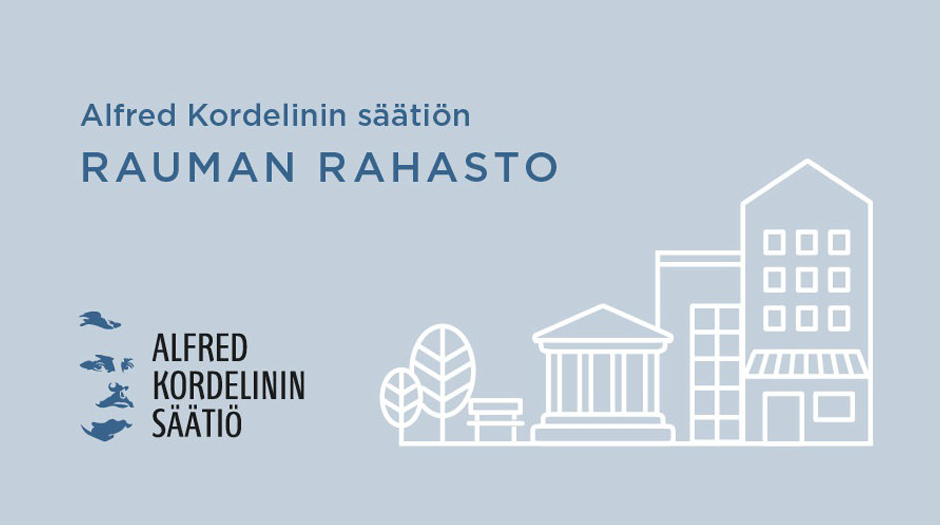 Alfred Kordelinin säätiön Rauman rahaston apurahat ovat haettavissa 31.1. asti - Rauman kaupunki